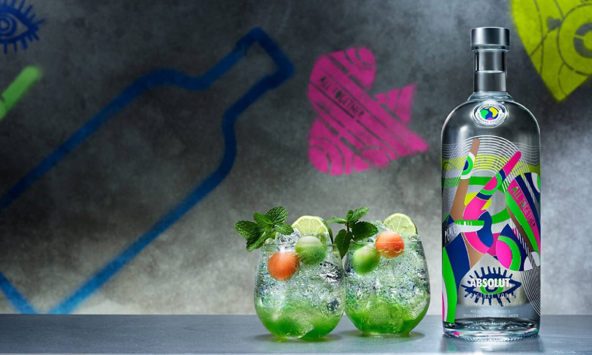 Absolut Vodka. Masters of creative expression.