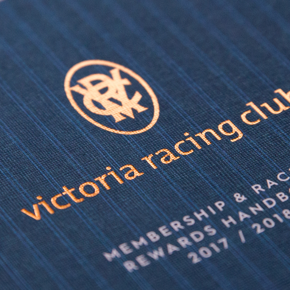 Victoria Racing Club Branding